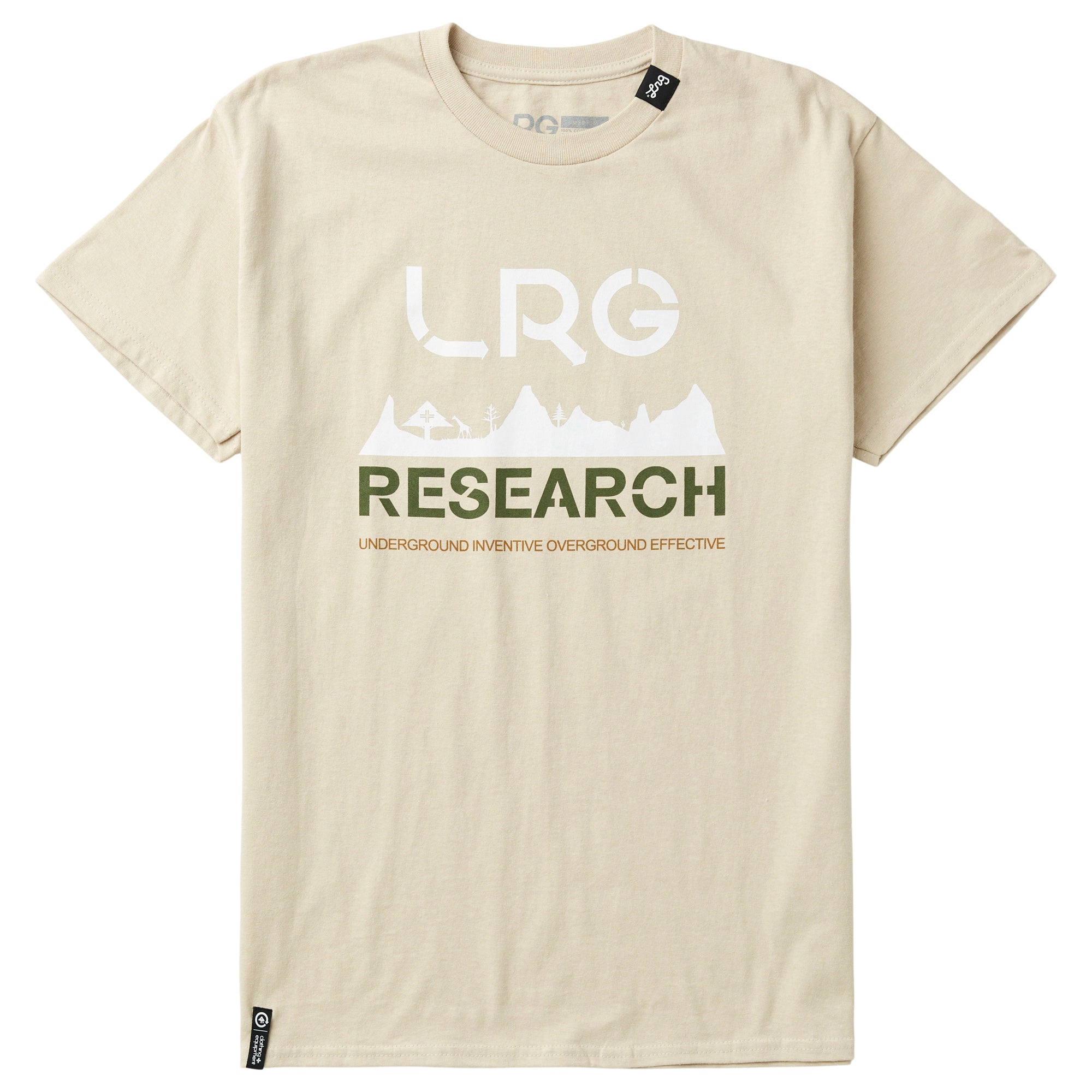 LRG EFFECTIVE MOTHERLAND TEE - SAND | LRG Clothing