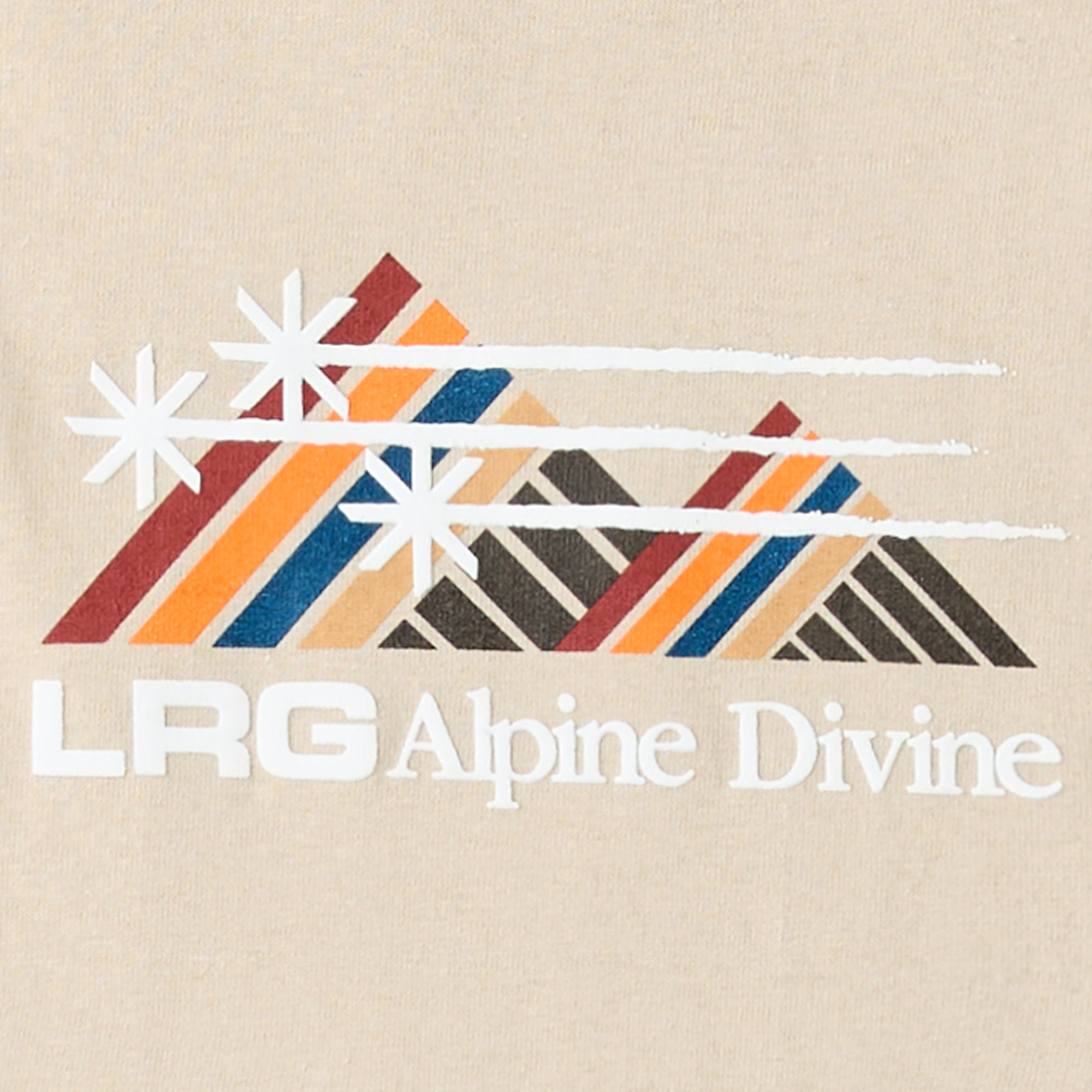 ALPINE DIVINE TEE - SAND | LRG Clothing