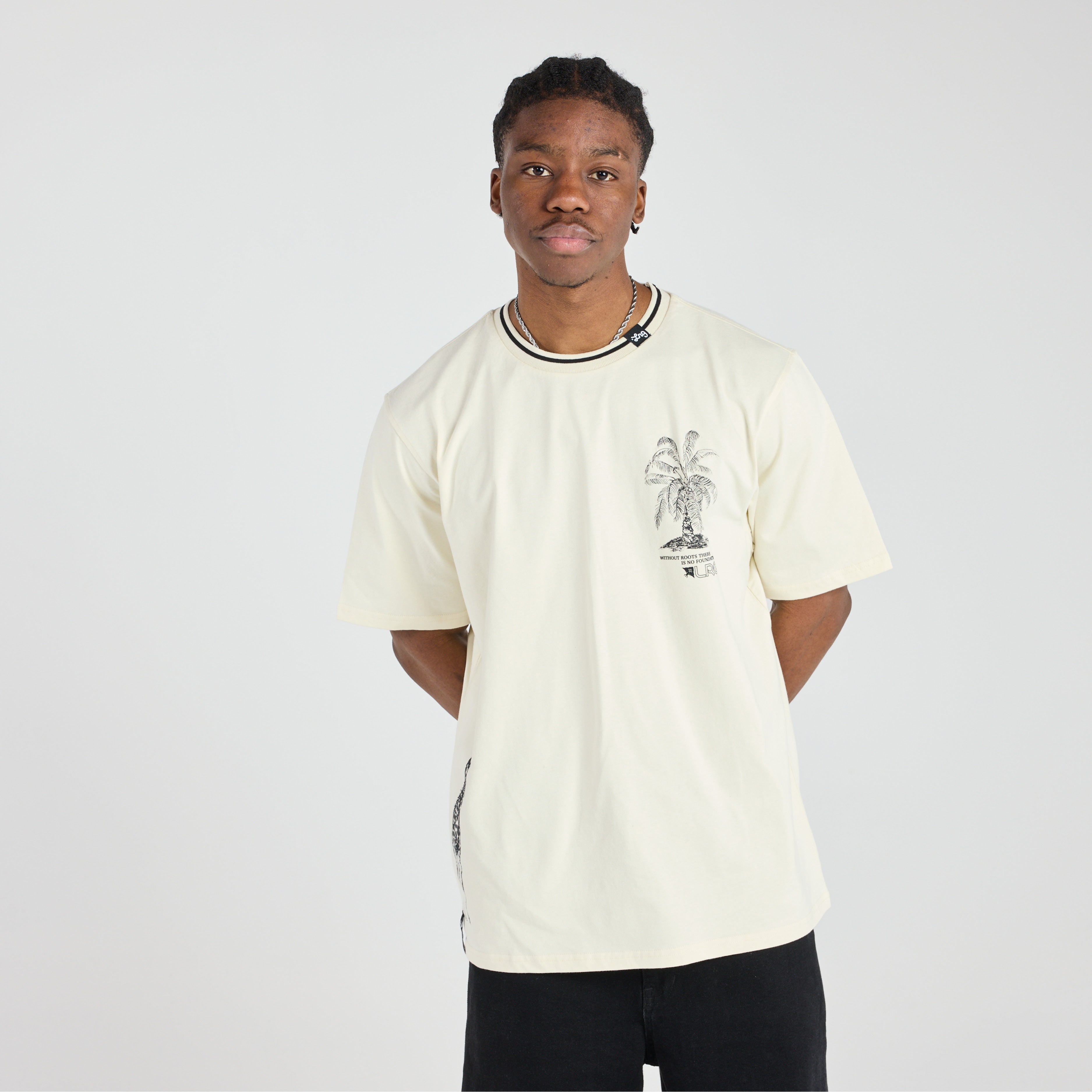 THINKING ABOUT TREES SS KNIT Cream | LRG Clothing