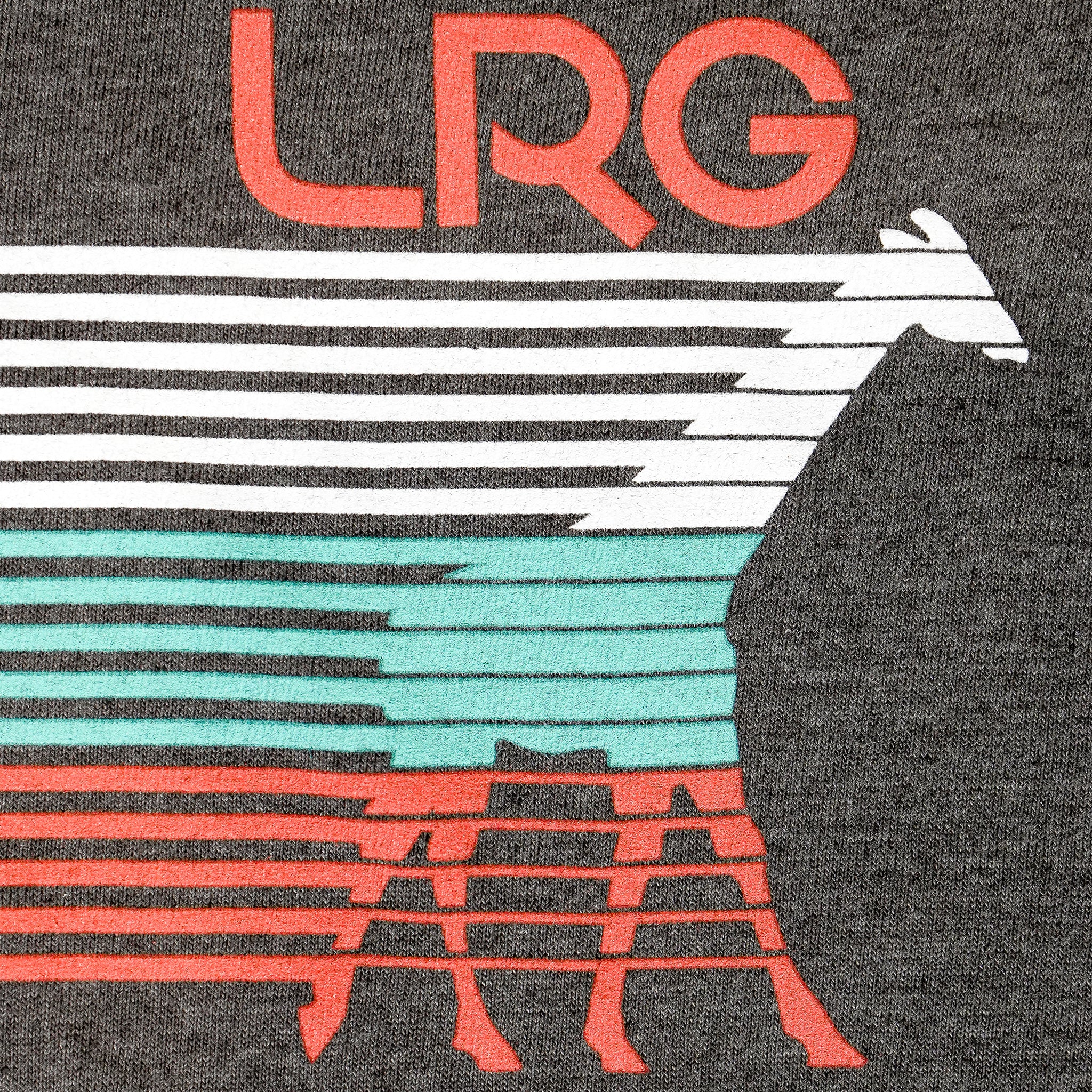 4700 STREAKED TEE Charcoal Heather | LRG Clothing