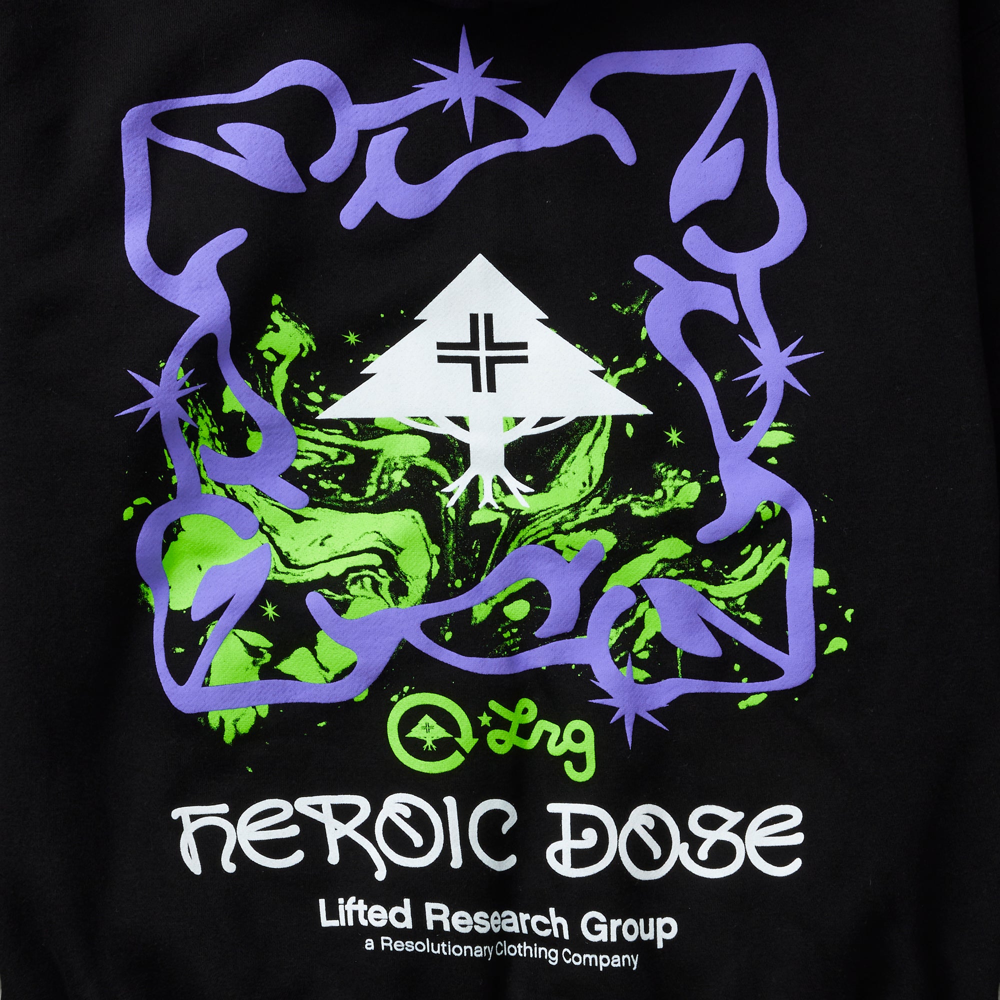 LRG HEROIC DOSE PULLOVER HOODIE - BLACK | LRG Clothing