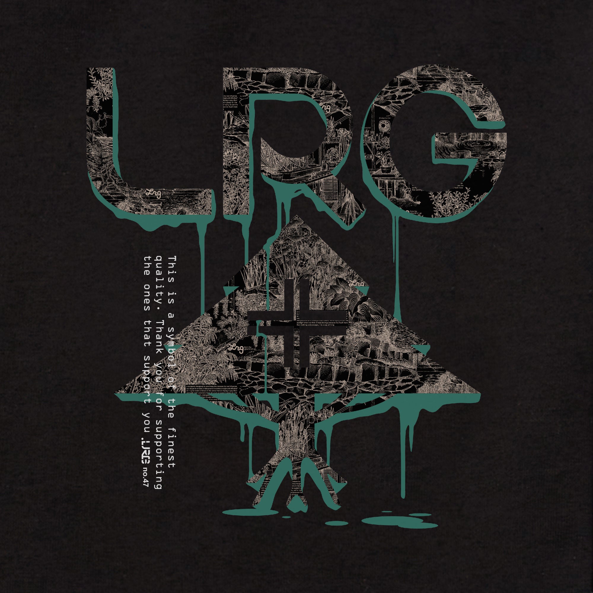 LRG GROUND UP HOODIE - BLACK | LRG Clothing