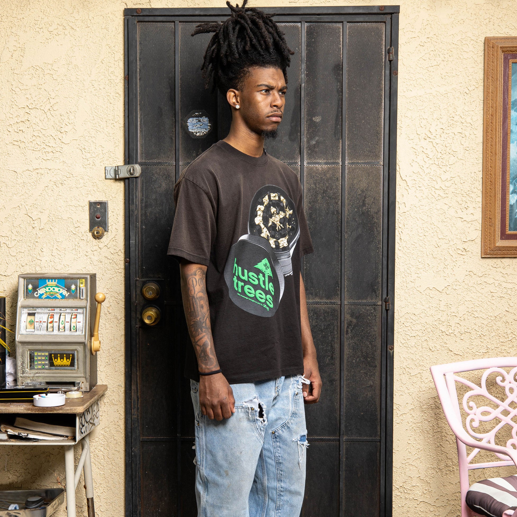 GRINDER TEE - BLACK | LRG Clothing