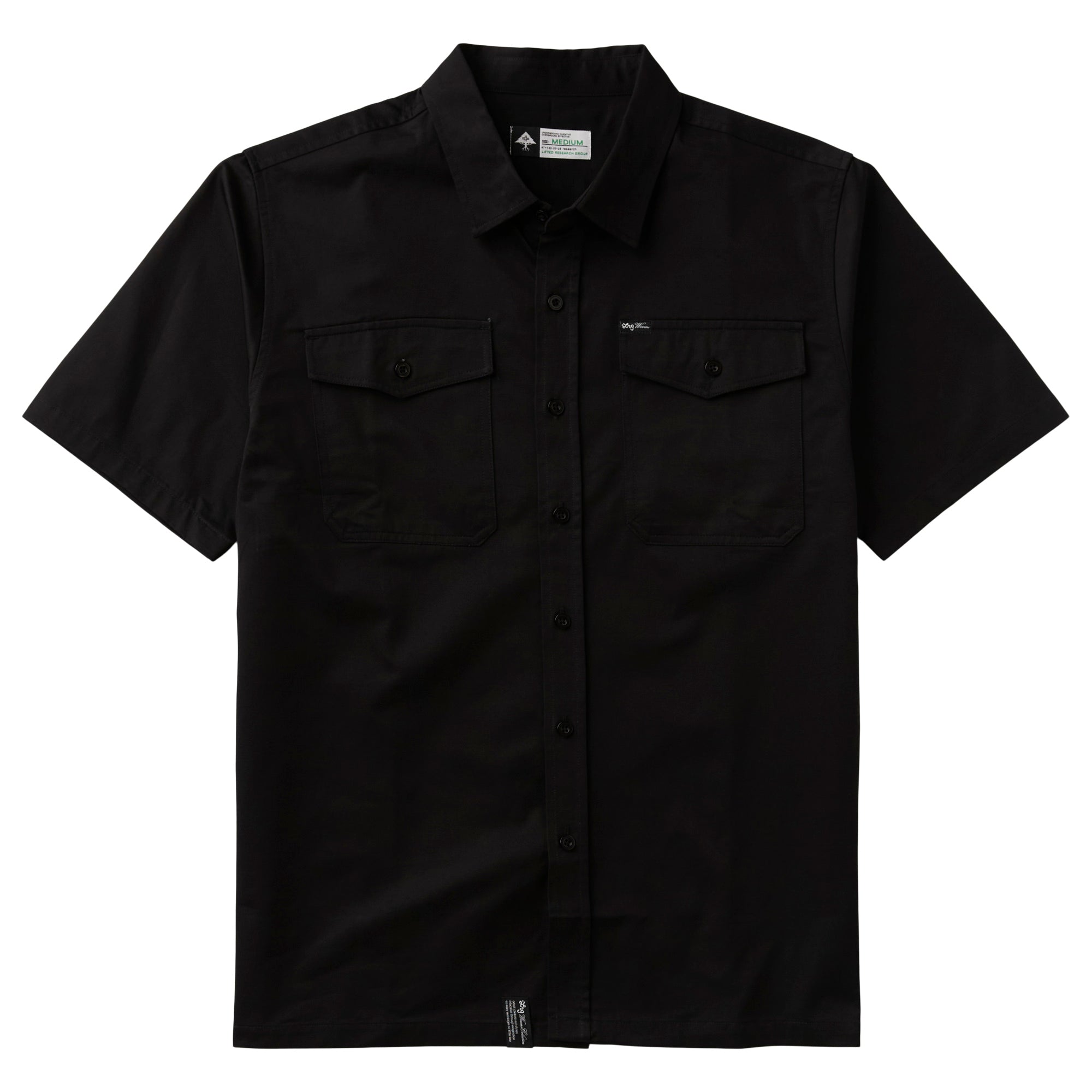 LRG ONLY US WOVEN SHIRT - BLACK | LRG Clothing