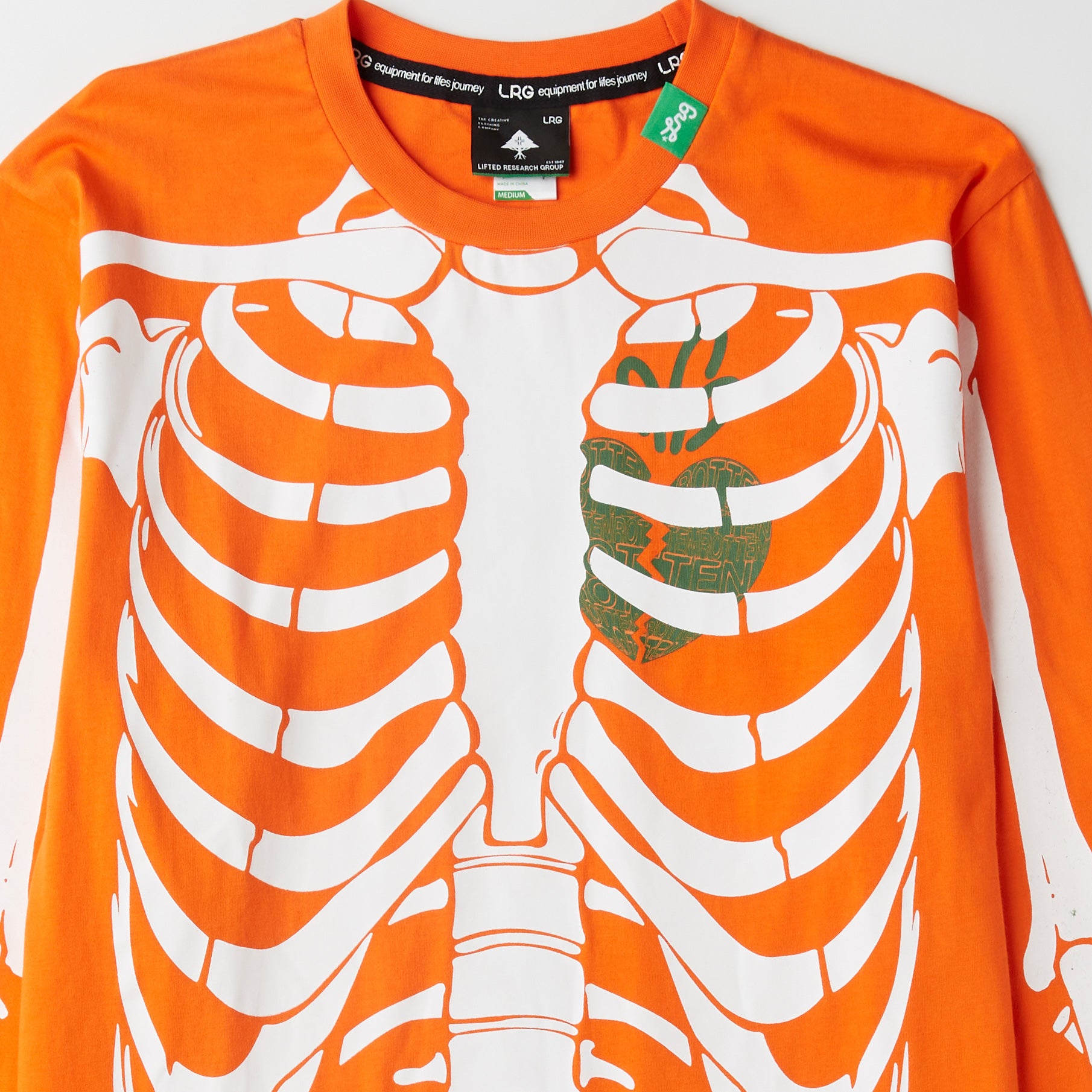 LRG SERIOUS CARROT LONG SLEEVE KNIT - ORANGE | LRG Clothing