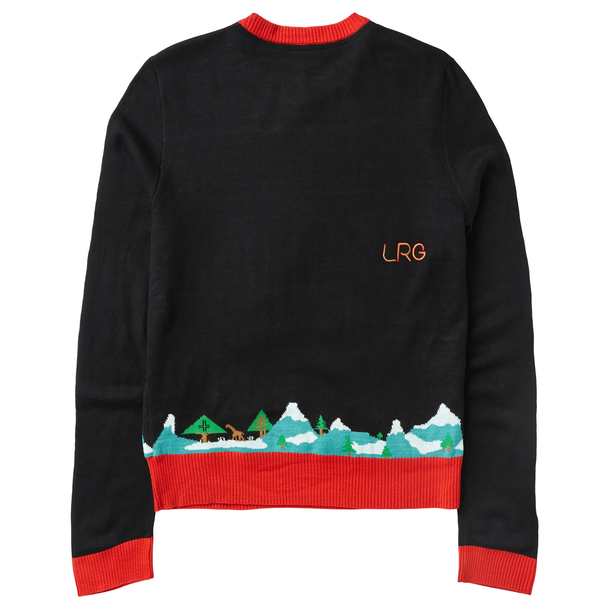 LRG LRG LIT XMAS SWEATER - BLACK | LRG Clothing