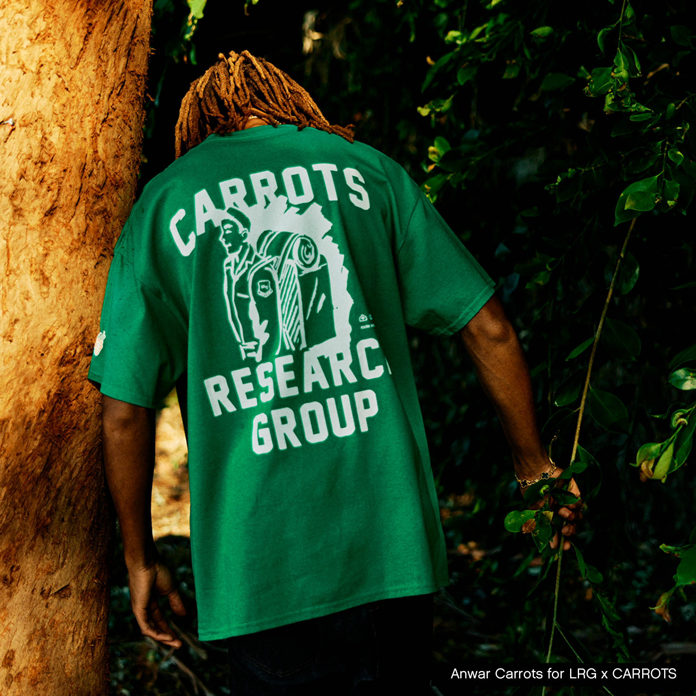 LRG CARROTS RESEARCH GROUP TEE - KELLY GREEN | LRG Clothing