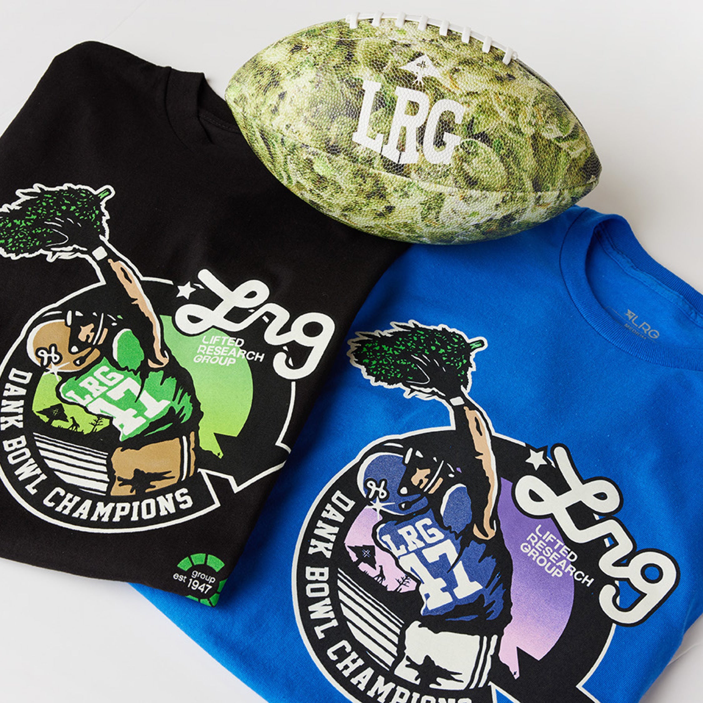 TOUCH DOWN NUG TEE - BLACK | LRG Clothing