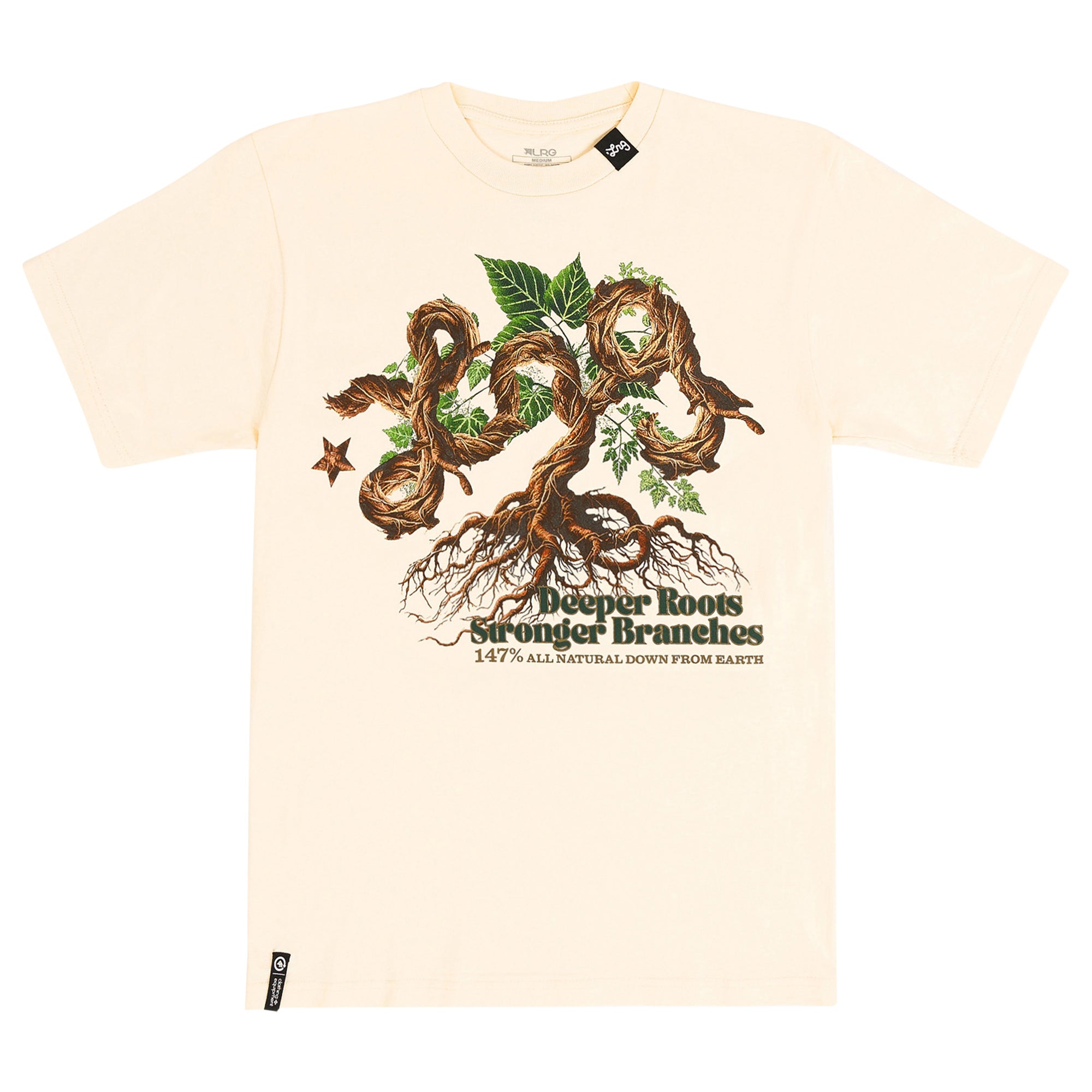 DEEPLY ROOTED - CREAM | LRG Clothing