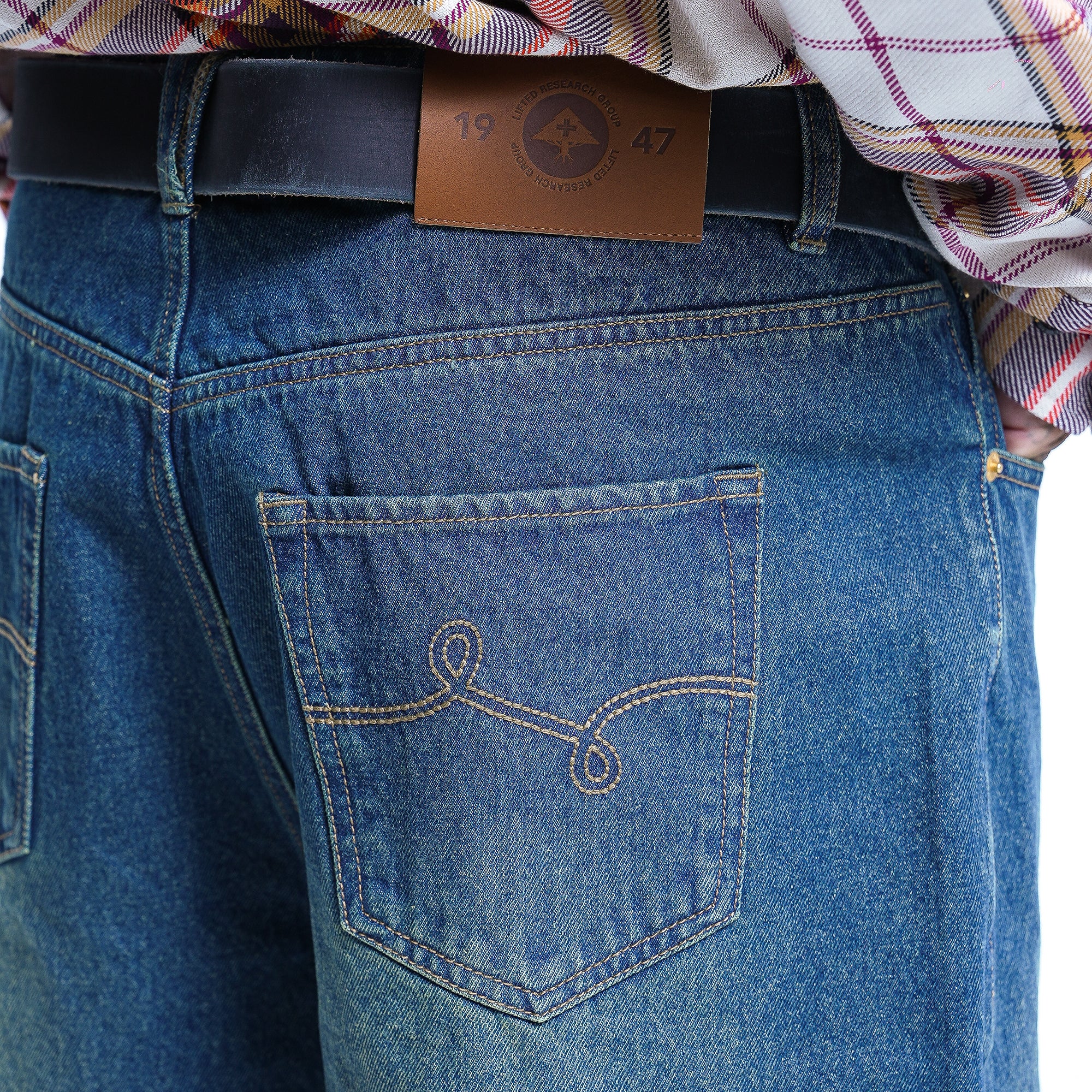 OVERCOME RESISTENCE DENIM SHOR IndgoWhWsh | LRG Clothing