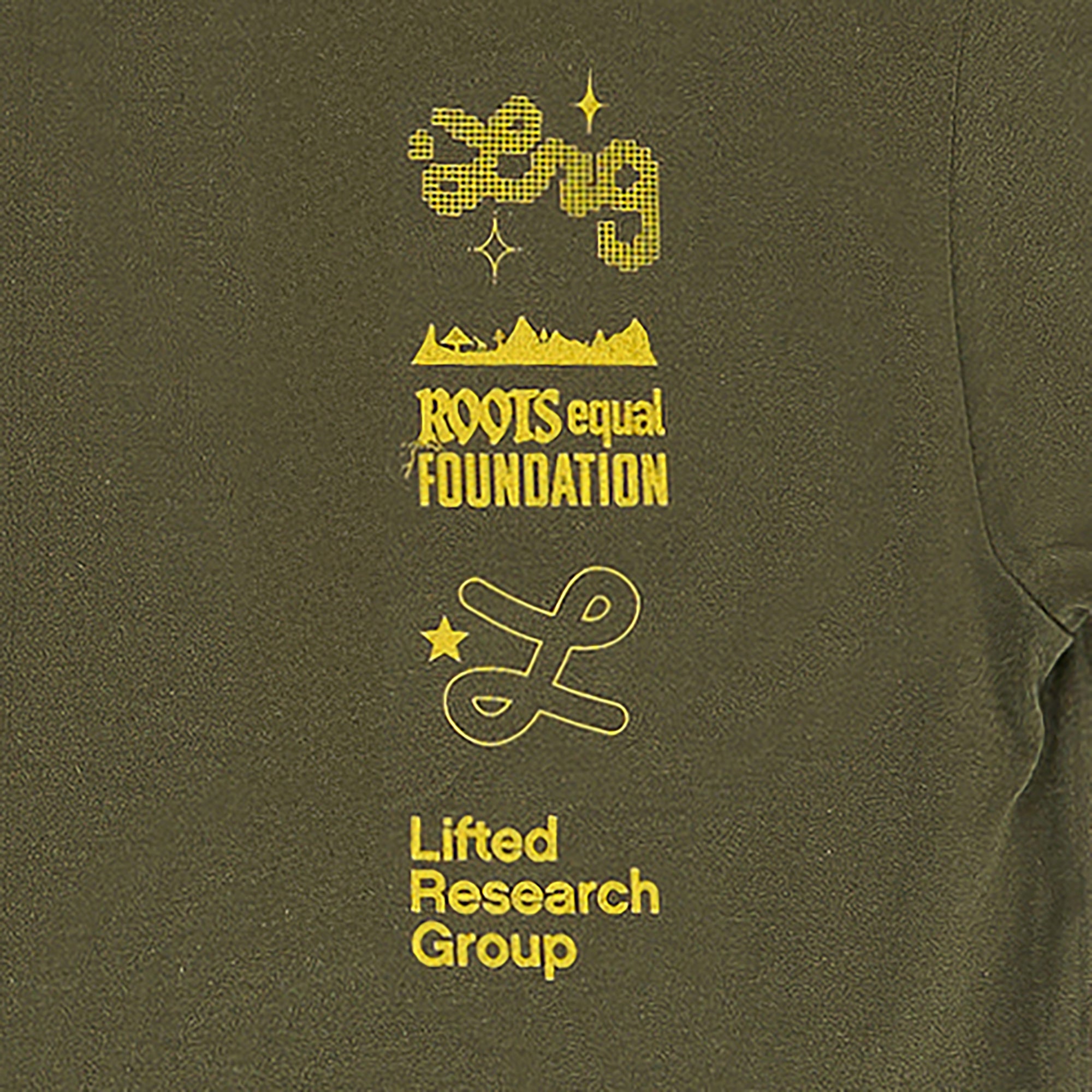 ALIGNED TEE - MILITARY GREEN | LRG Clothing