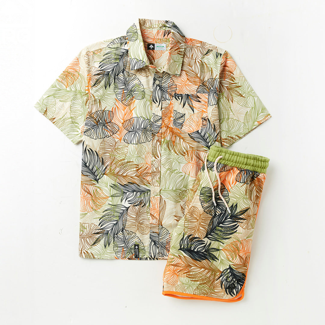 LRG PALM CULTURE WOVEN - CREAM | LRG Clothing