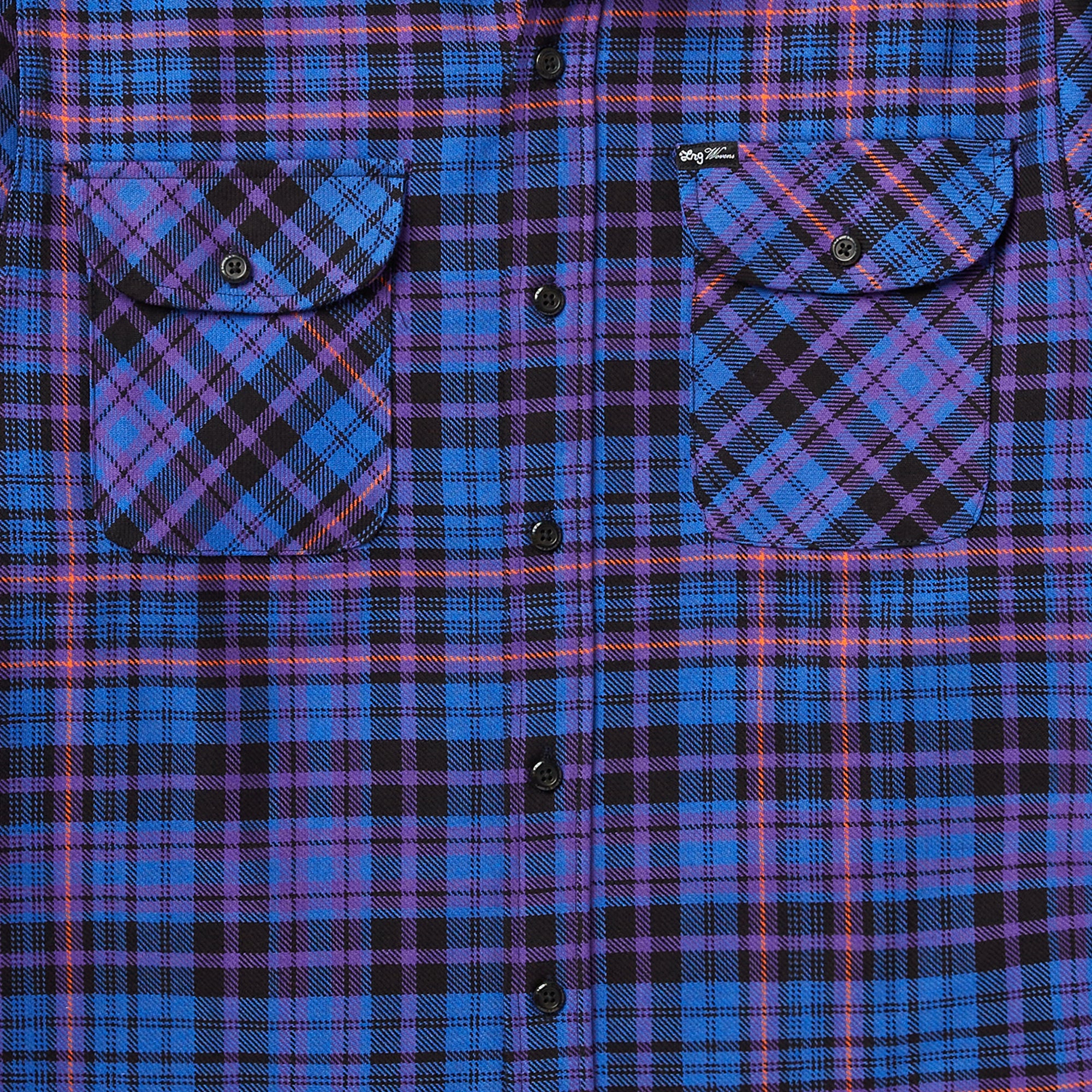 LRG COUNTDOWN LS FLANNEL BLUE | LRG Clothing