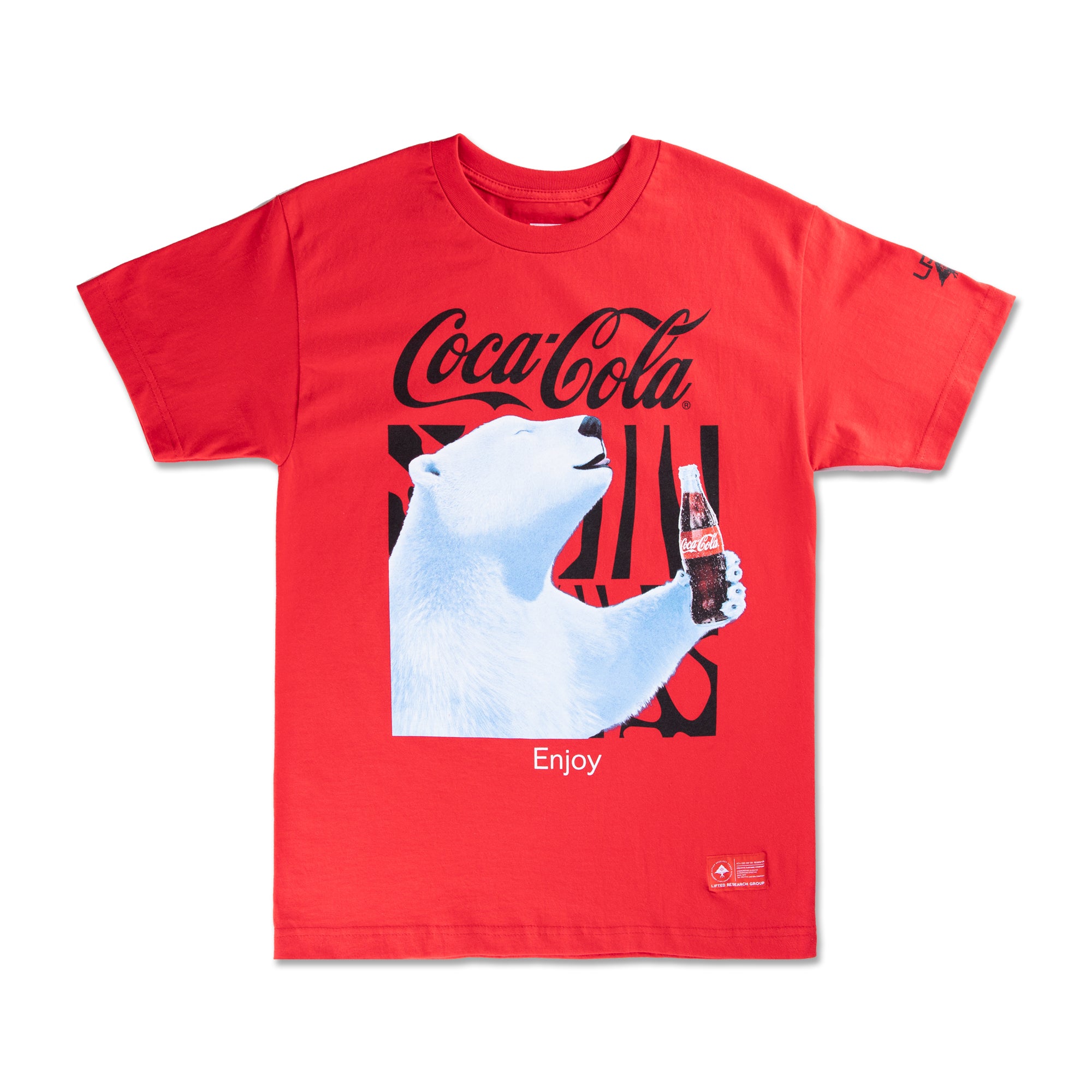 LRG COCA-COLA®POLAR BEAR TEE RED | LRG Clothing